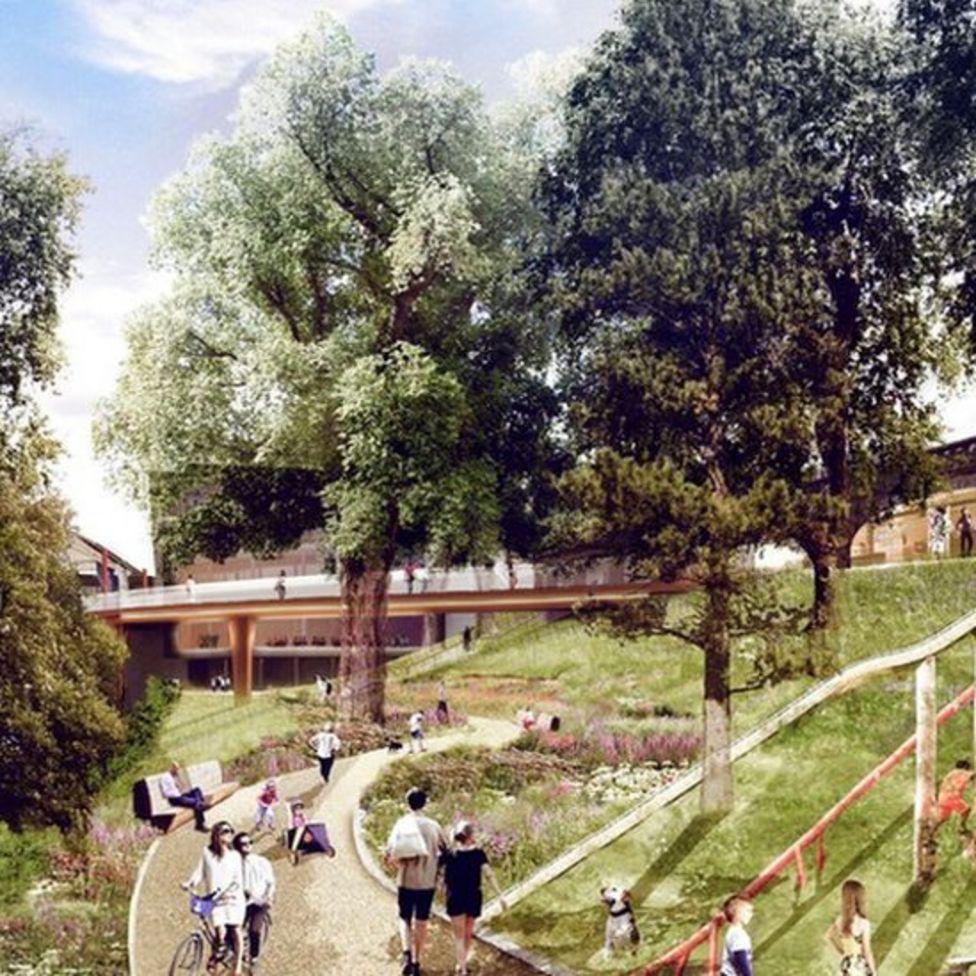 New £20m Union Terrace Gardens proposals in Aberdeen unveiled - BBC News