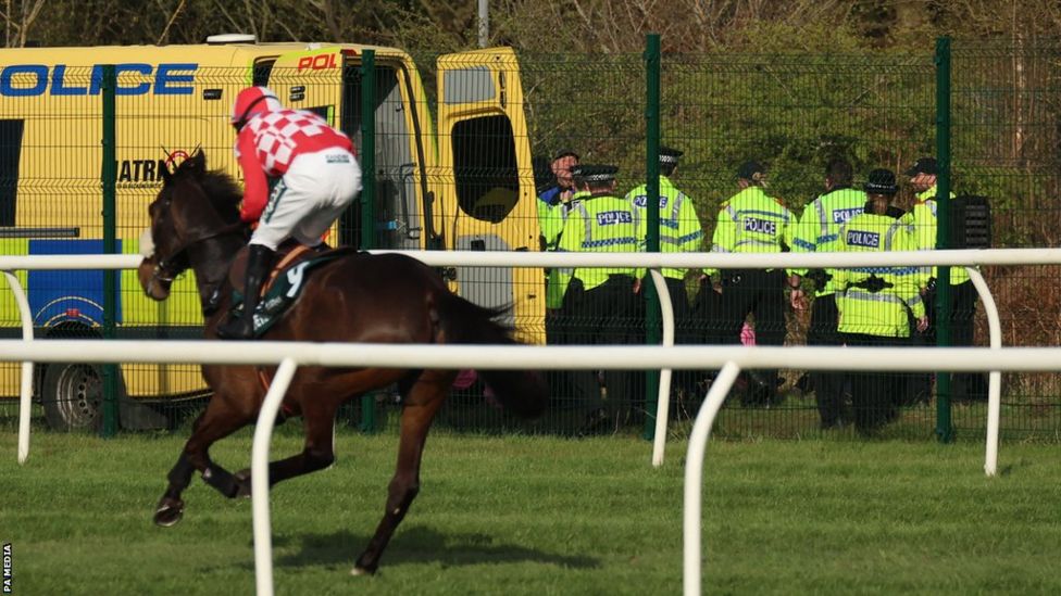 Grand National: 118 people arrested over protests that delayed start of ...