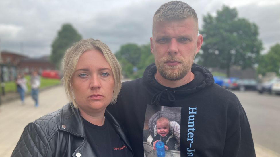 Hunter Martin: Jury finds baby should not have been discharged - BBC News