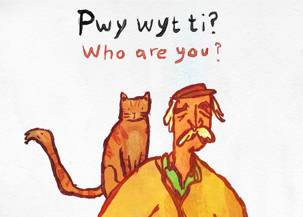 Dod i 'nabod y gŵr tu ôl i gyfrif Sketchy Welsh - BBC Cymru Fyw