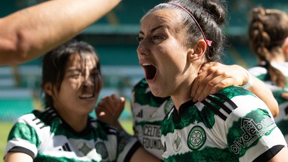 Celtic make history with first SWPL title win - BBC Newsround
