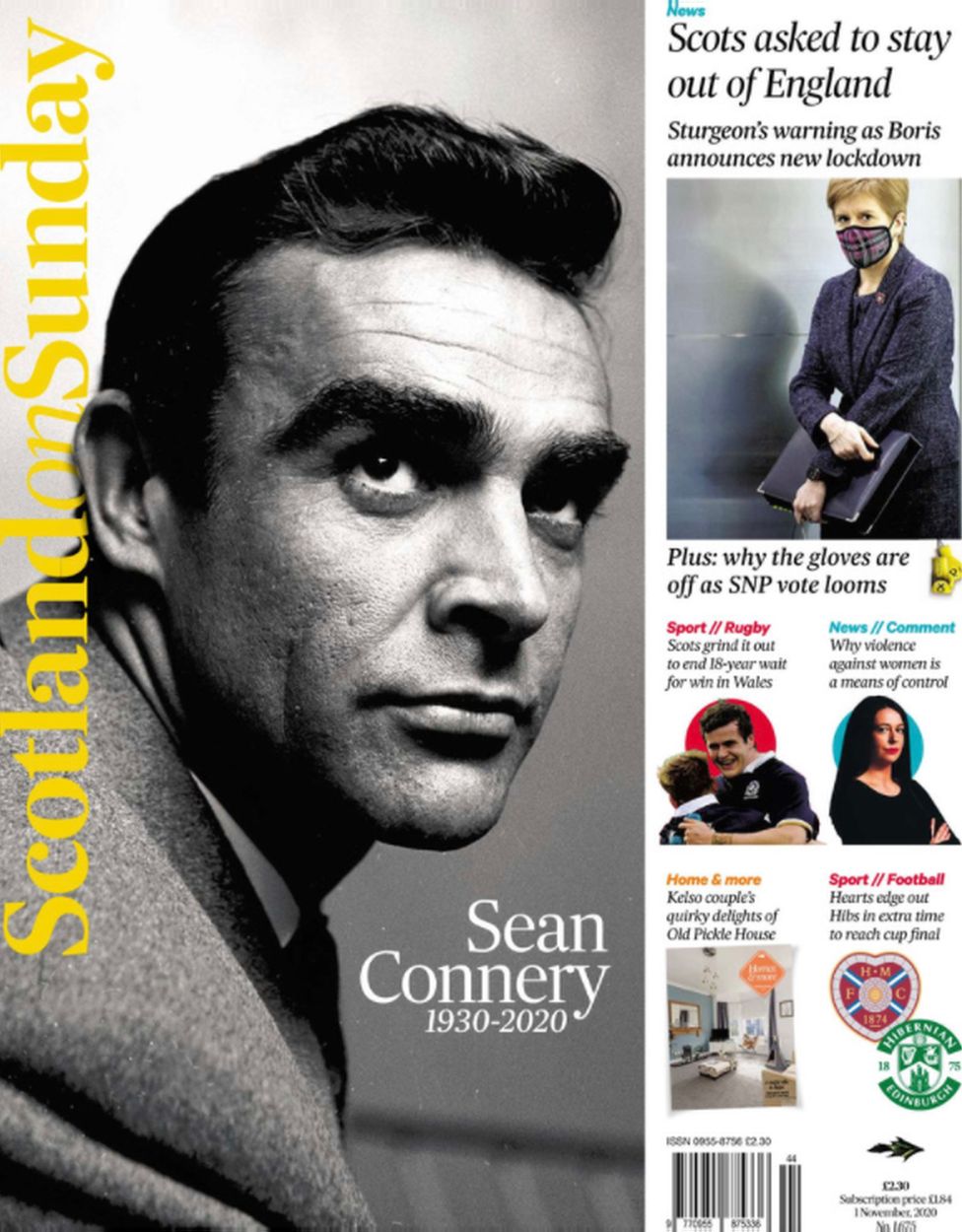 Scotland's papers: '00 Heaven' and the 'Nightmare Before Christmas ...