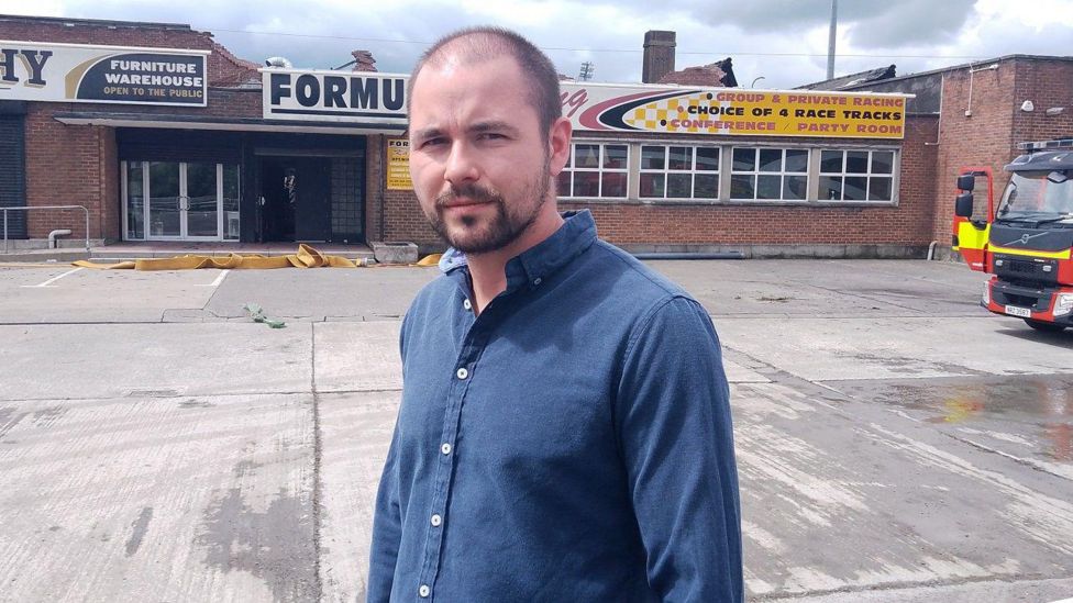 Newry fire: Business owner 'devastated' after accidental fire - BBC News