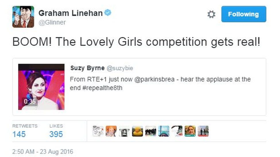 Ireland's abortion laws: Rose of Tralee becomes latest battleground in ...