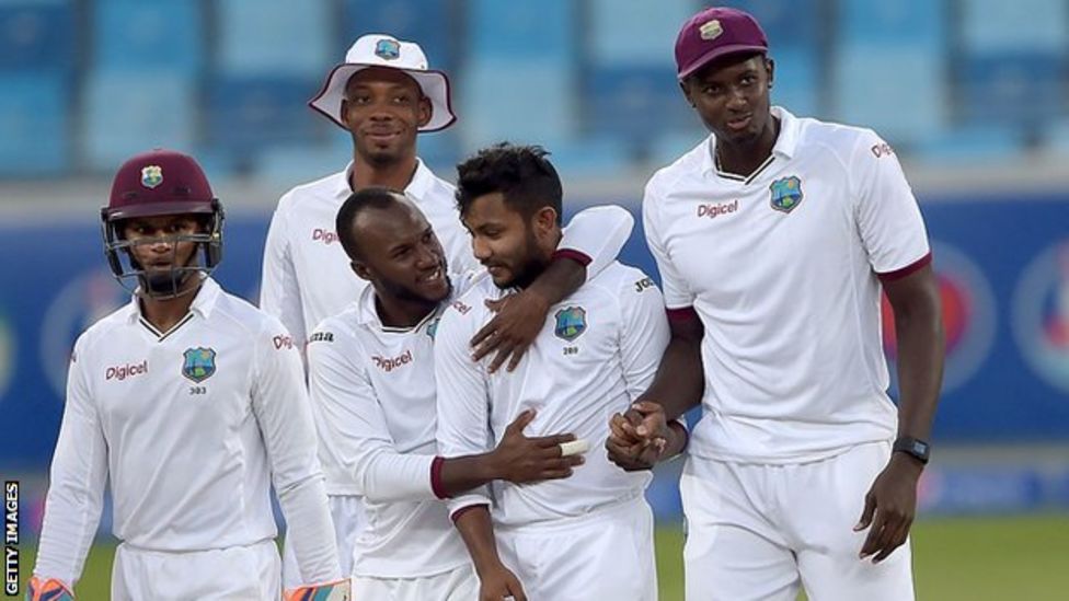 Pakistan v West Indies: Devendra Bishoo's 8-49 gives tourists slim ...