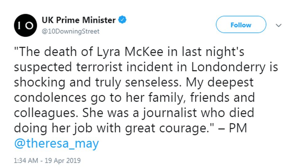 Lyra McKee: Who was she and why are people talking about her? - BBC ...