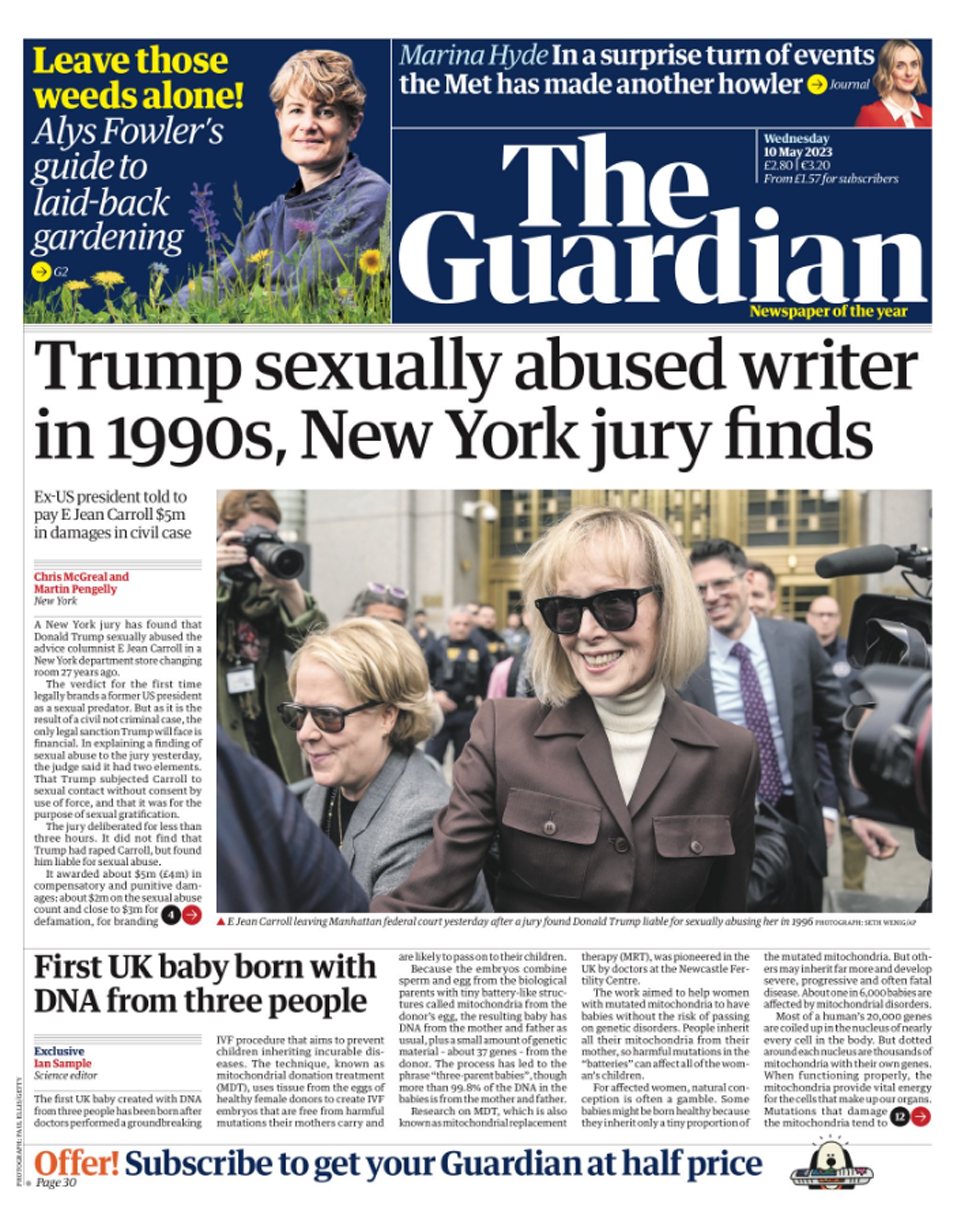 Trump ordered to pay sex abuse accuser $5m - BBC News