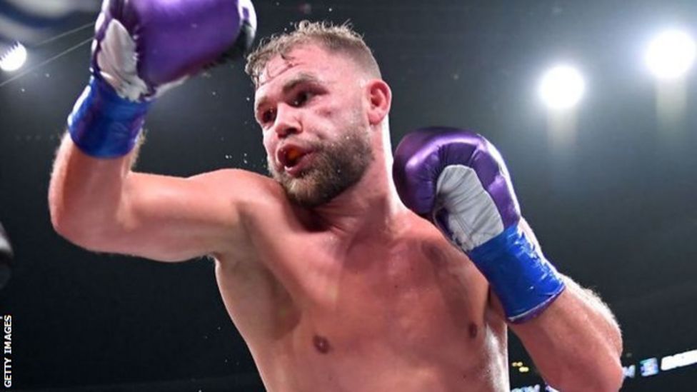 Billy Joe Saunders sorry after domestic violence 'advice' video - BBC Sport