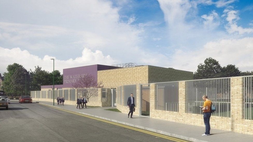 Boulton Moor: New £9m school on track to open in September - BBC News