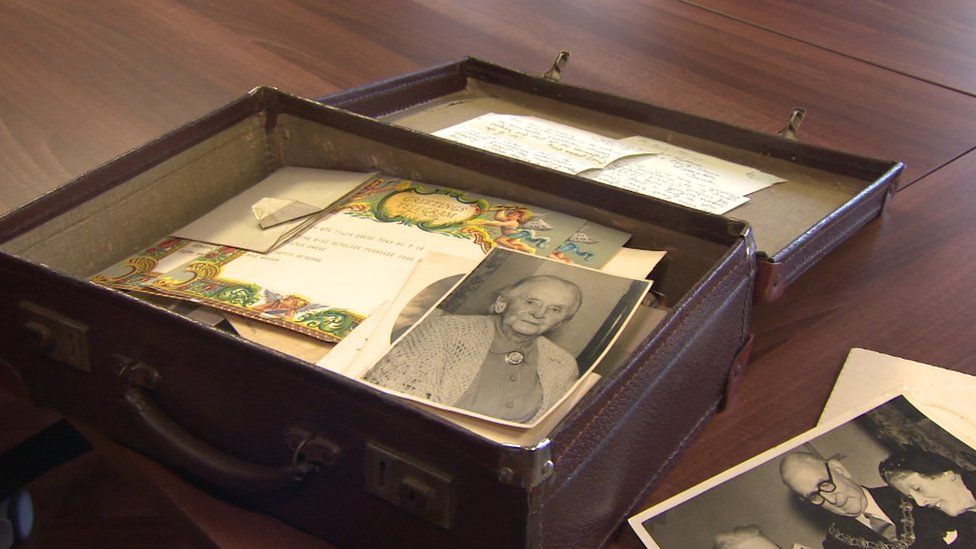 Suitcase unearths 'treasure trove' of Manchester history - BBC News