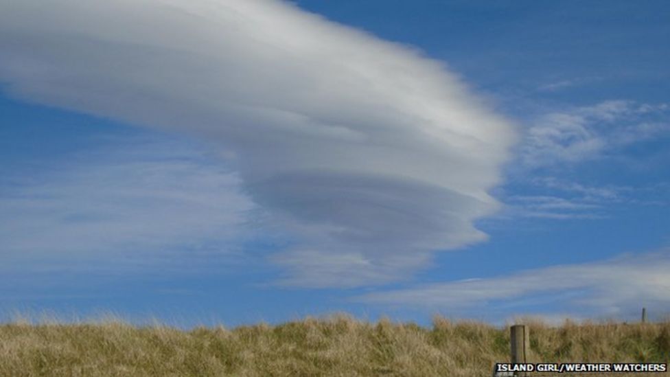 Gallery: UFOs over Scotland - BBC Weather