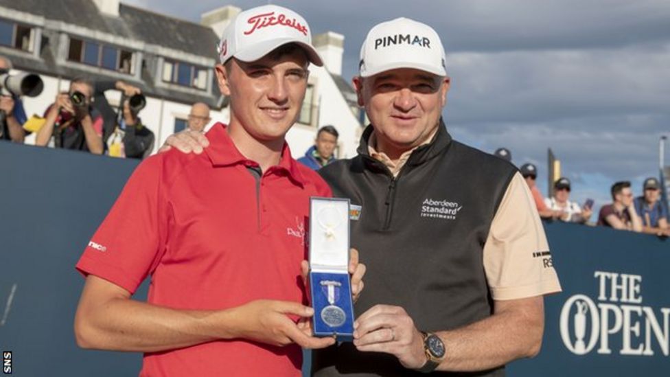 Sam Locke: Open Silver Medal winner, 19, turns professional - BBC Sport