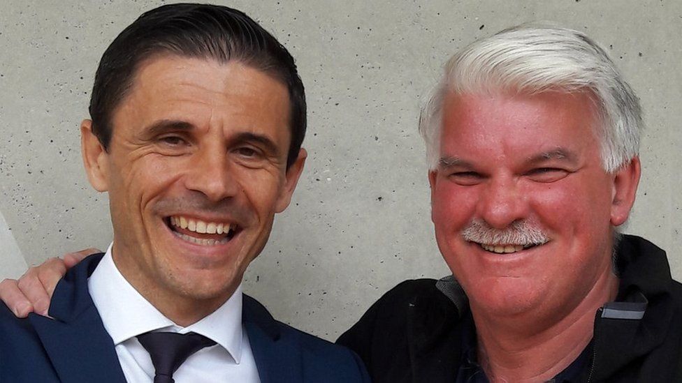 Champions League final ref's Northern Ireland mentor - BBC News