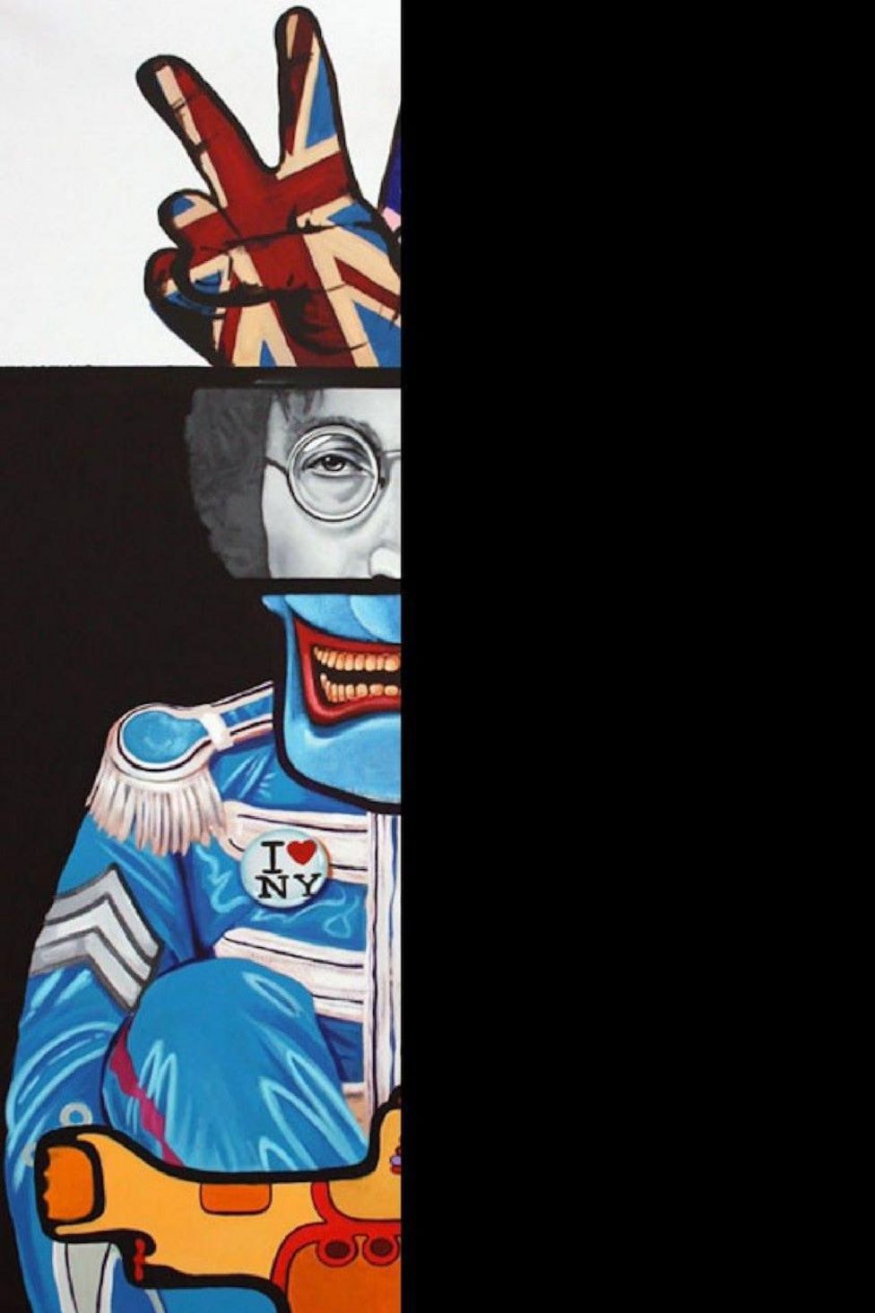 Scottish artist paints over artwork in AI protest - BBC News