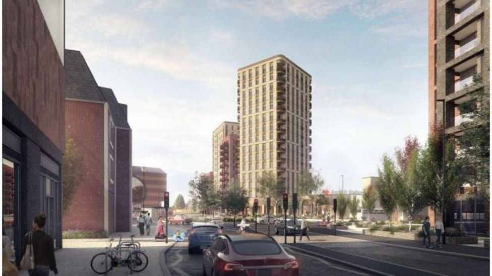 Redhill: Station tower block plans are final, says developer - BBC News