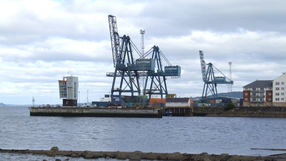Greenock freight terminal to double capacity - BBC News