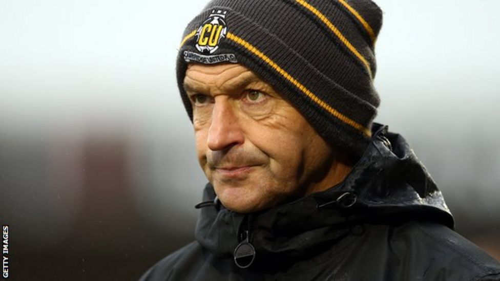 Colin Calderwood: Cambridge United part company with head coach - BBC Sport