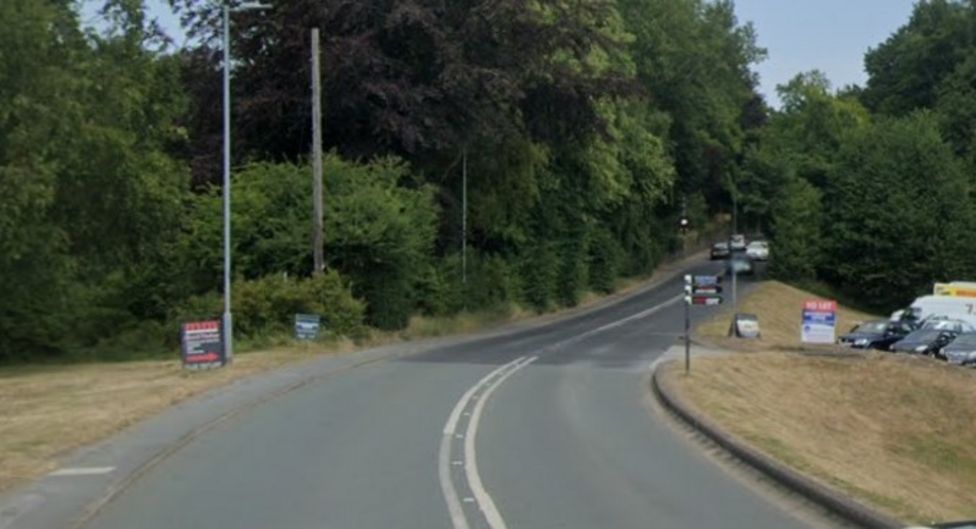 Wrexham: Motorcyclist airlifted to hospital after crash - BBC News