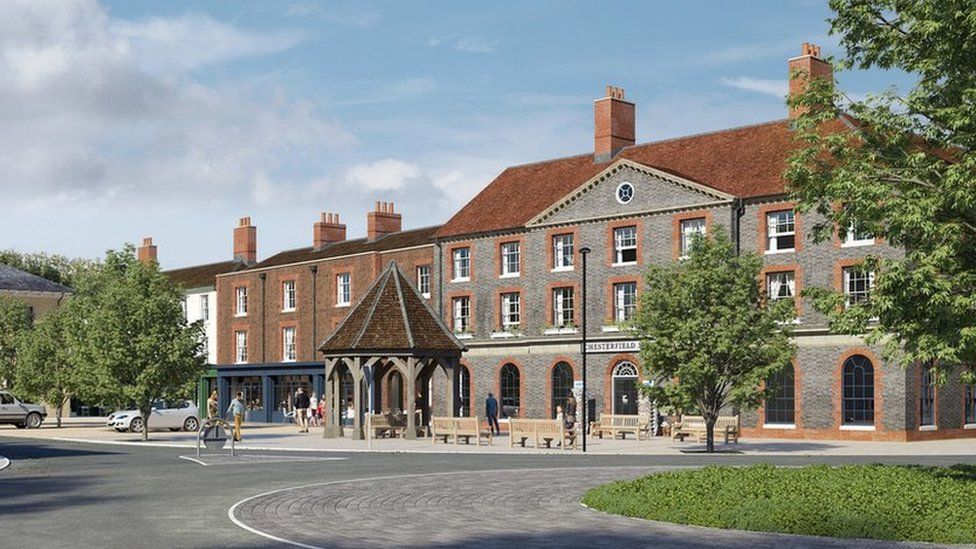 Welborne: New plan for 6,000-home 'garden village' - BBC News