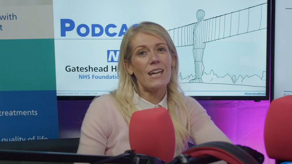 How a Gateshead podcast is empowering people with cancer - BBC News