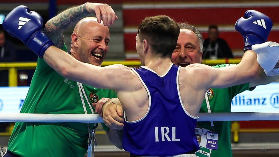 Paris 2024: Jude Gallagher's joy after booking Olympic boxing berth ...