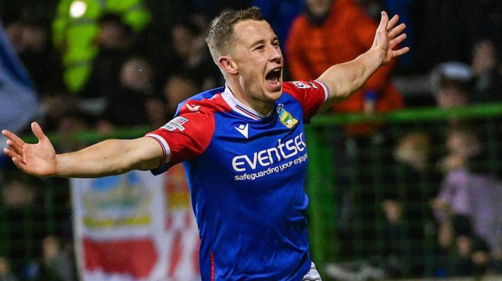 Kyle McClean: Linfield midfielder named Ulster Footballer of the Year ...