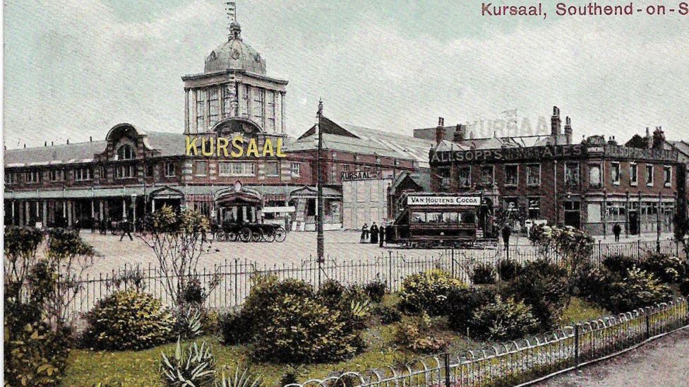 Southend's Kursaal added to 'endangered' building list - BBC News