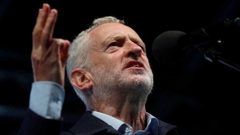 News Daily: Green not greed, says Corbyn, and heads protest - BBC News