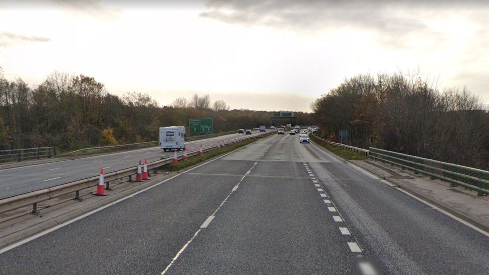 Cyclist killed in A19 car crash near Sunderland - BBC News