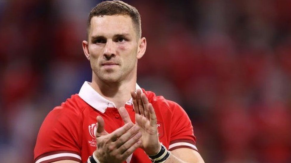 George North 'yn esiampl i chwaraewyr rygbi'r gogledd' - BBC Cymru Fyw