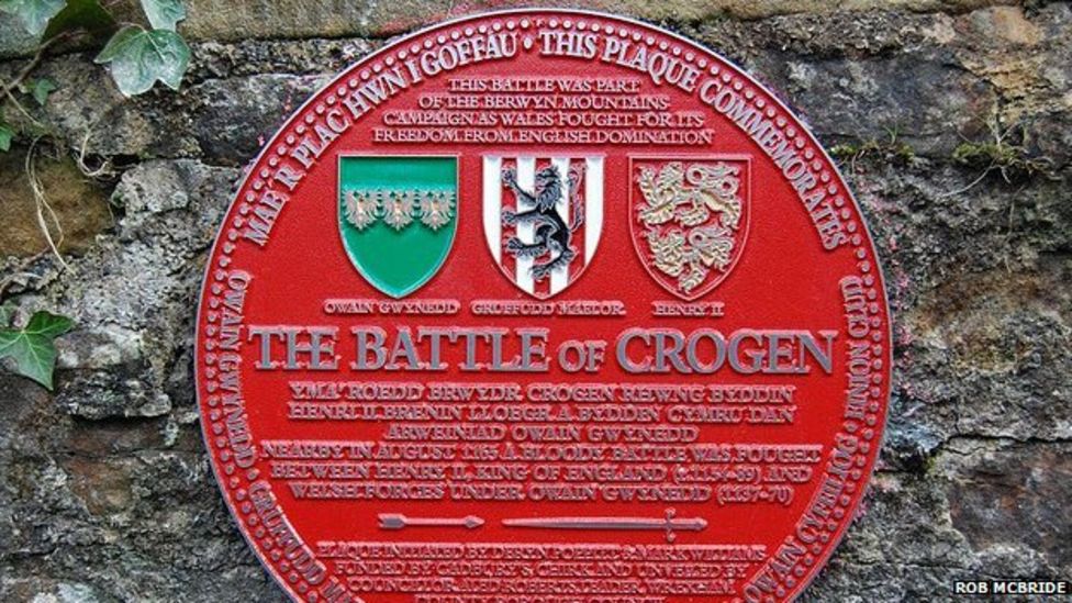 Ceiriog Valley's Battle of Crogen remembered 850 years on - BBC News