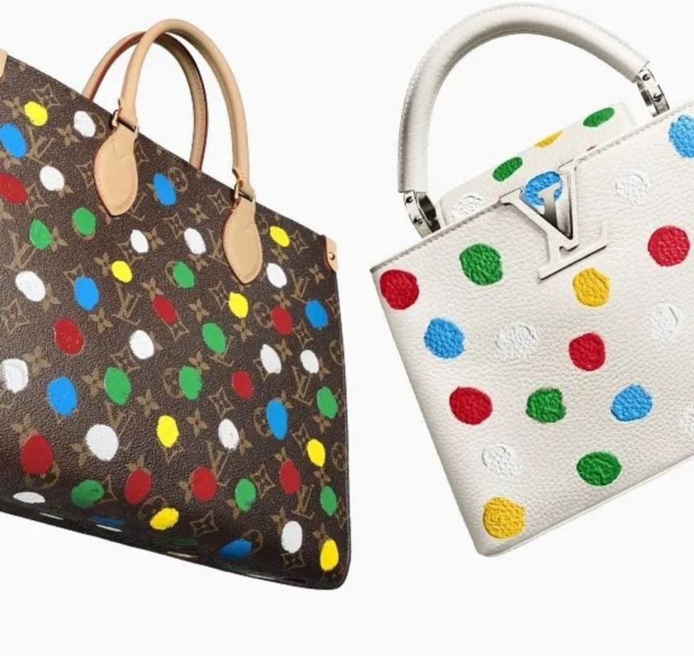 Louis Vuitton spotty bag compared to one carried by CBeebies Mr Tumble ...