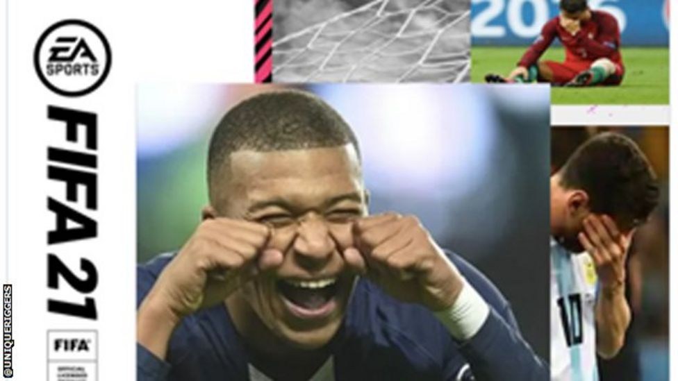 Kylian Mbappe Fifa 2021 cover: Now people are making their own versions ...