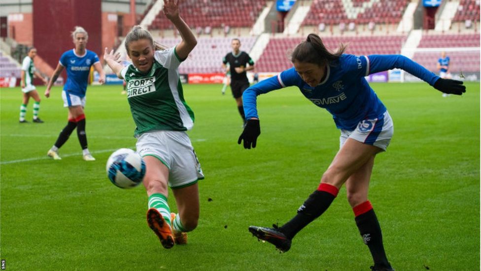 SWPL Cup final - Rangers 2-0 Hibernian: Glasgow side win trophy for ...