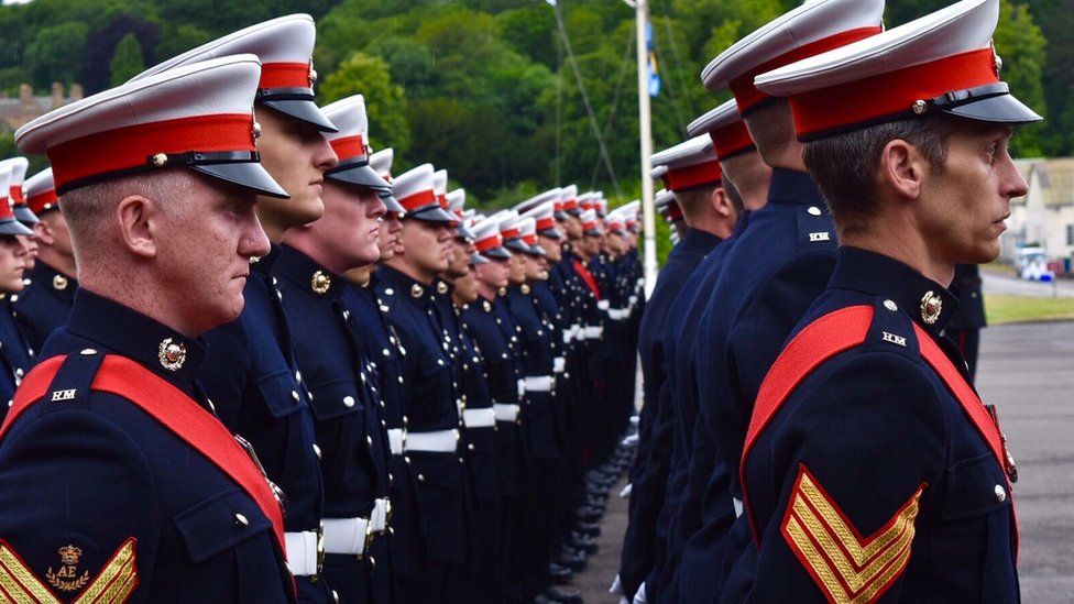 40 Commando marks 75th anniversary on Armed Forces Day - BBC News