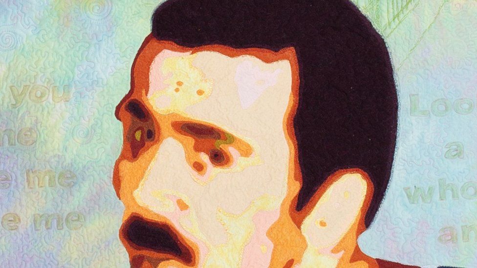 Quilt celebrating Terrence Higgins displayed for first time in ...