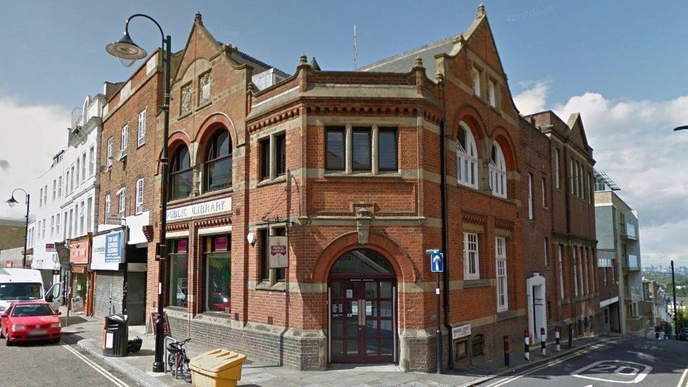 Upper Norwood library in late-night cabaret licence bid - BBC News
