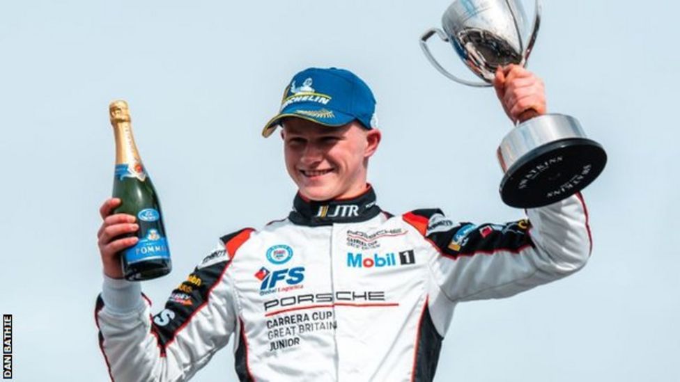 British Grand Prix: Harper happy with Porsche Supercup debut - BBC Sport