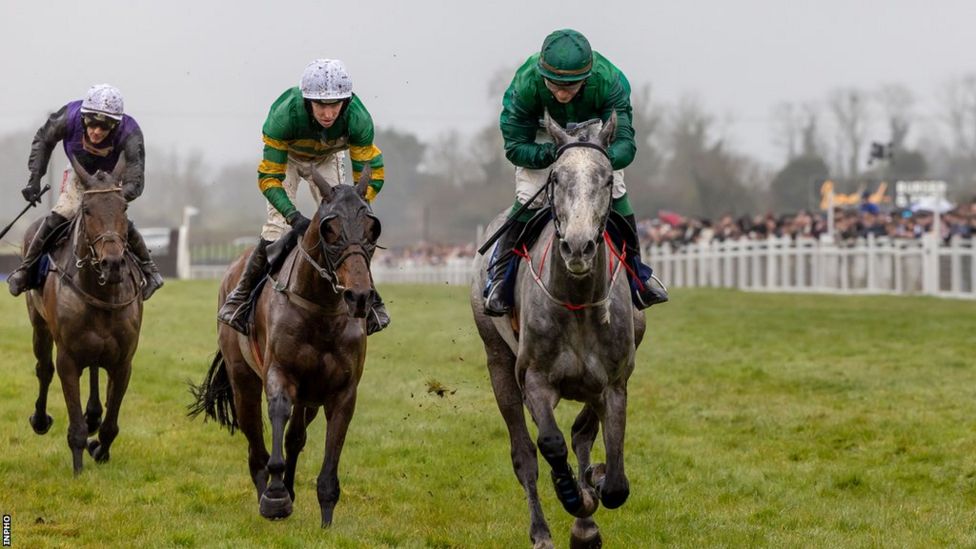Irish Grand National: Intense Raffles holds on for victory at ...