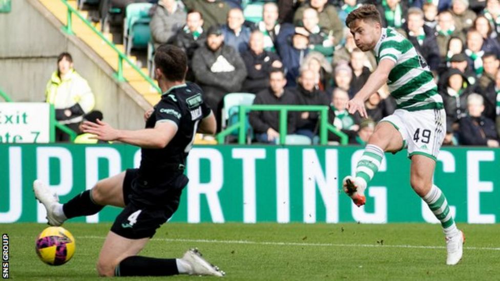 Celtic 6-1 Hibernian: Forrest hits hat-trick for rampant champions ...