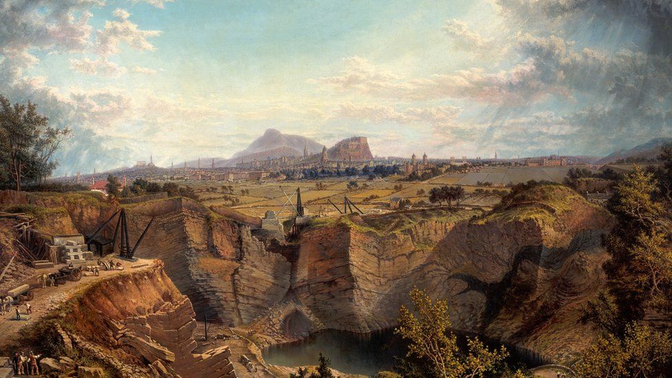 The deadly price of building Edinburgh's New Town - BBC News