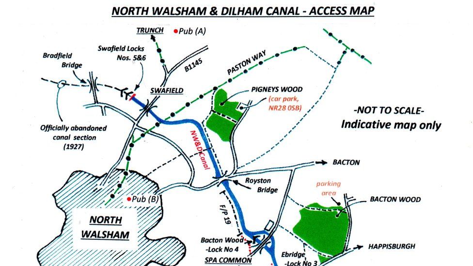 North Walsham and Dilham canal to be refilled with water - BBC News