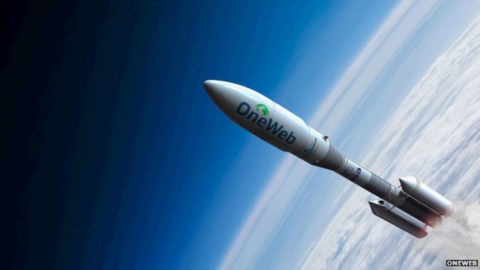 OneWeb satellite operator eyes huge rocket campaign - BBC News