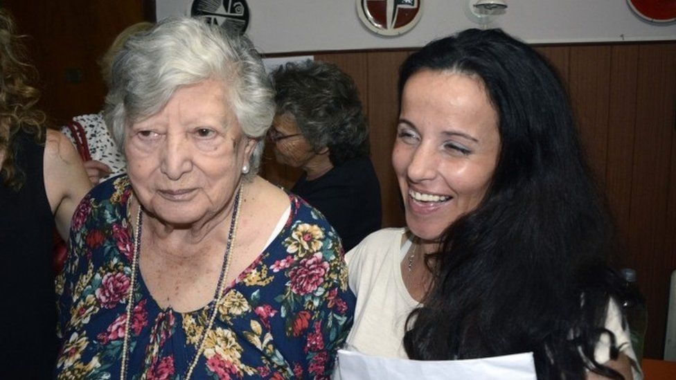 Argentina activist reunited with 'wrong granddaughter' - BBC News