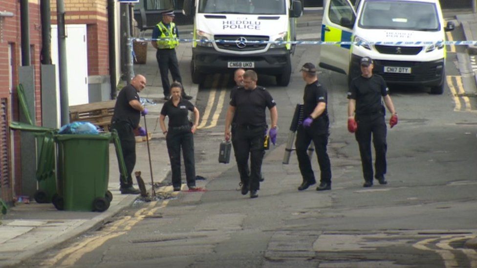 Cardiff stabbing: Man, 27, charged with murder - BBC News