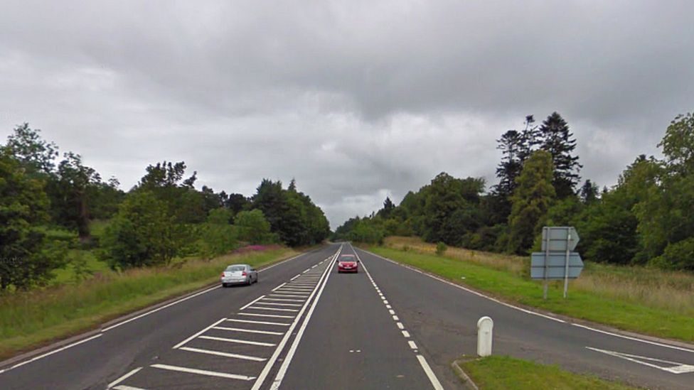 Man seriously injured in A68 crash - BBC News