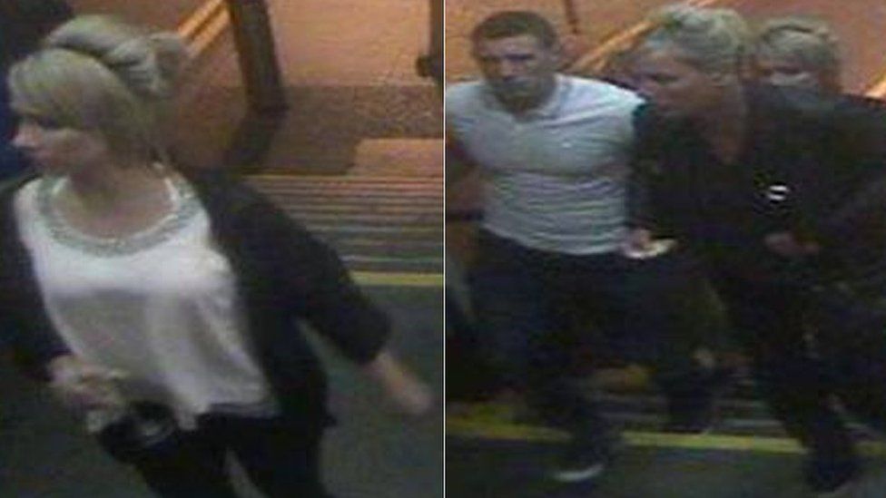 Images released over train assault investigation - BBC News