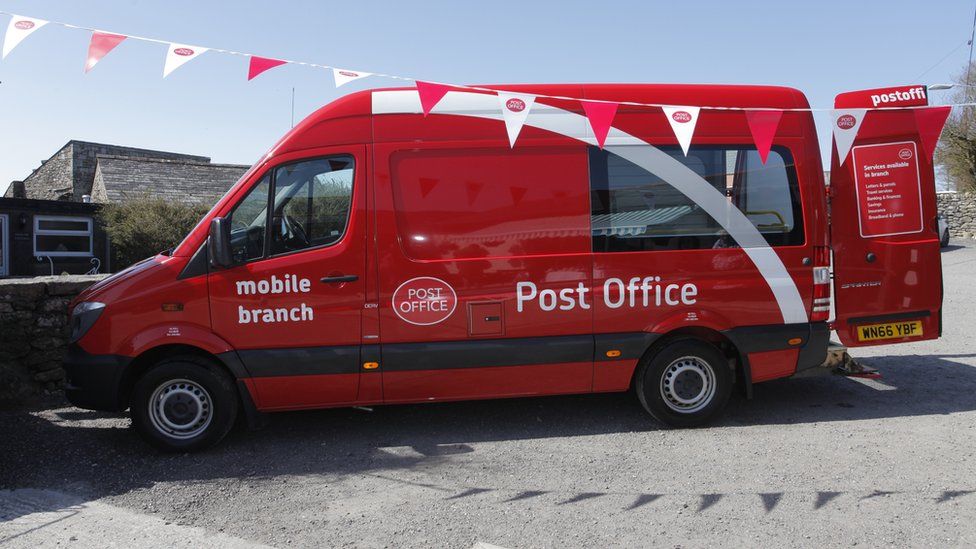 Mobile post office opens after Spondon explosion - BBC News