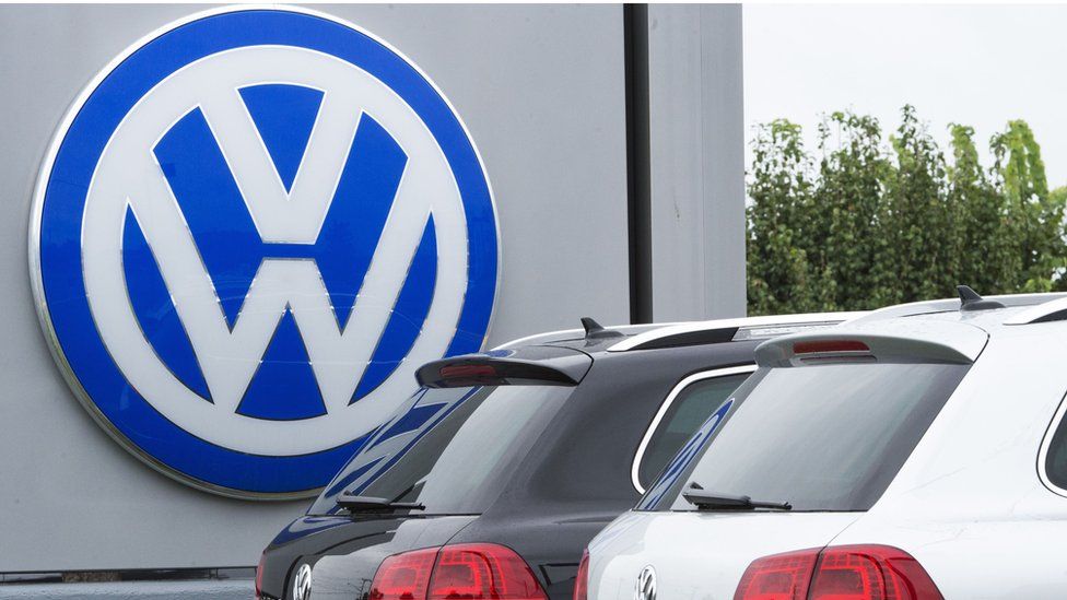 Volkswagen branded sales drop for first time in 11 years - BBC News