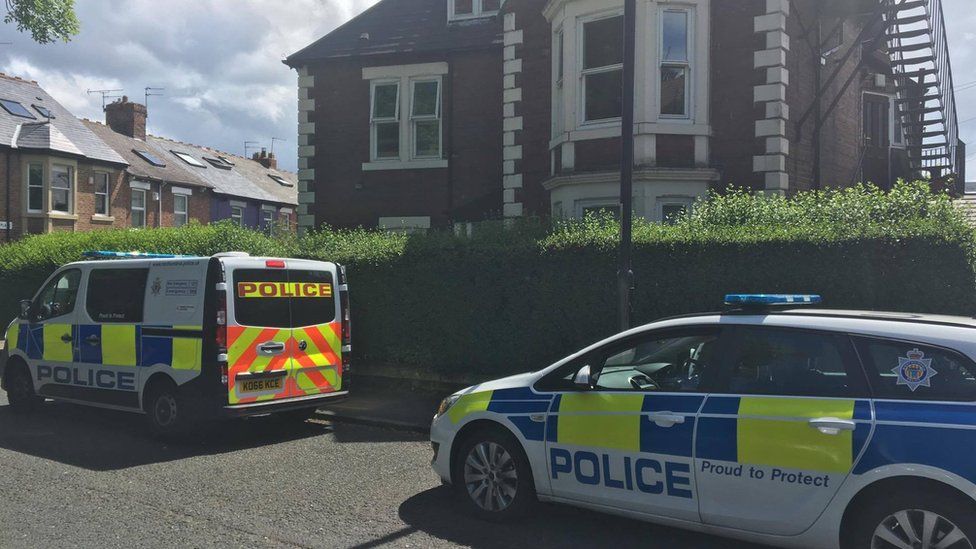 Man arrested over chemical find in house at Heaton - BBC News